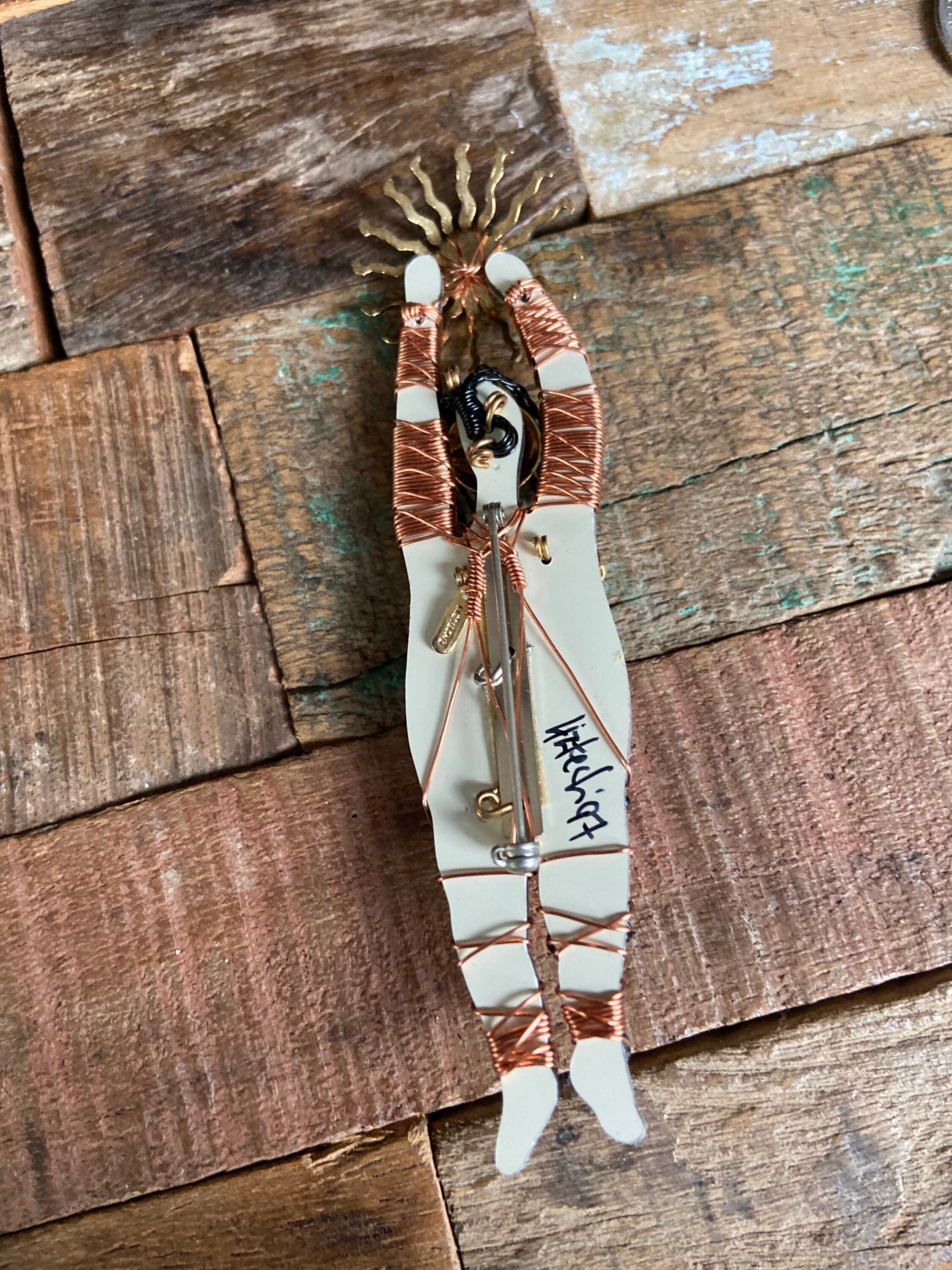 Retired Liztech Usha Brooch/pin, Usha Goddess, Dispeller of Darkness - Etsy