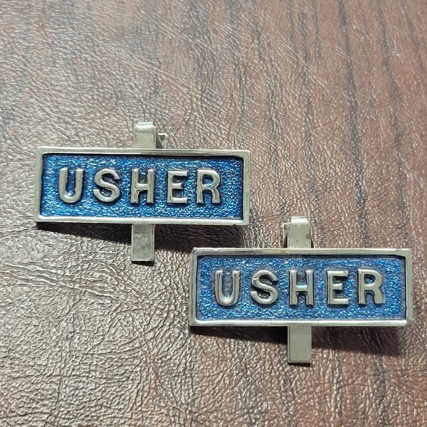 Church Usher Badges - Etsy