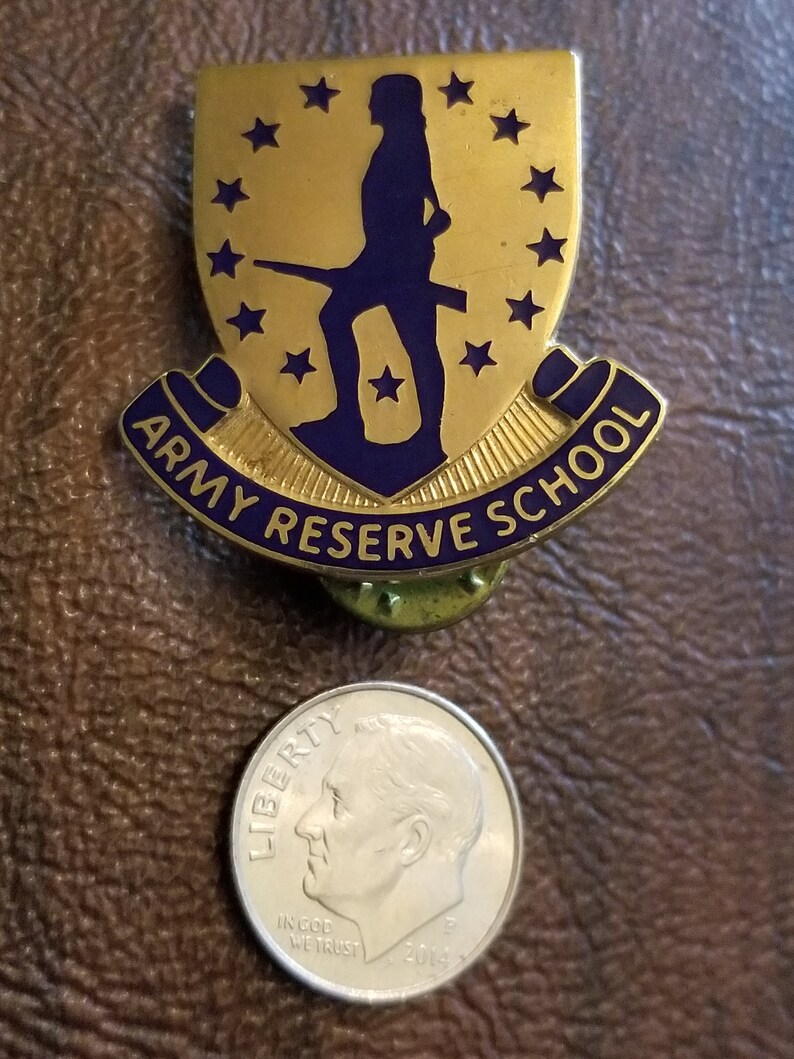 Military Pin Lot, 6 Enamel Army Pins, 68th Armored Tank, 143rd ...