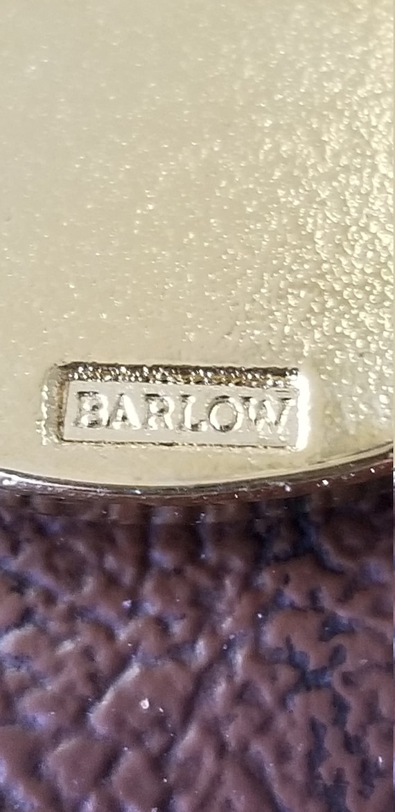 Vintage Barlow Designs Faux Scrimshaw Keyring, Resin … - Gem