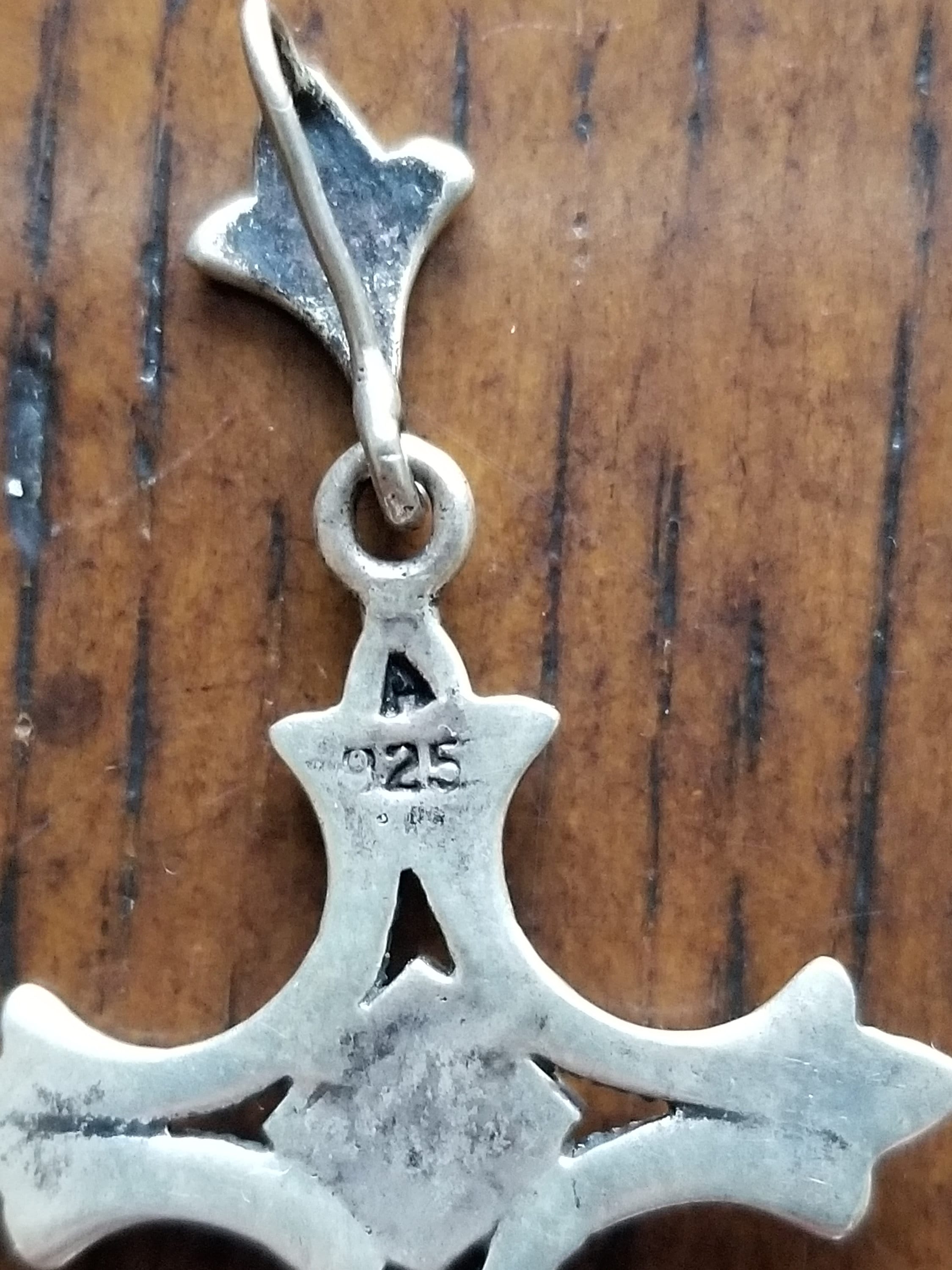 Sterling Silver and Marcasite Cross Pendant Beautiful Cross - Etsy