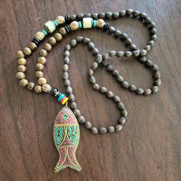 Fish Pendant - Etsy