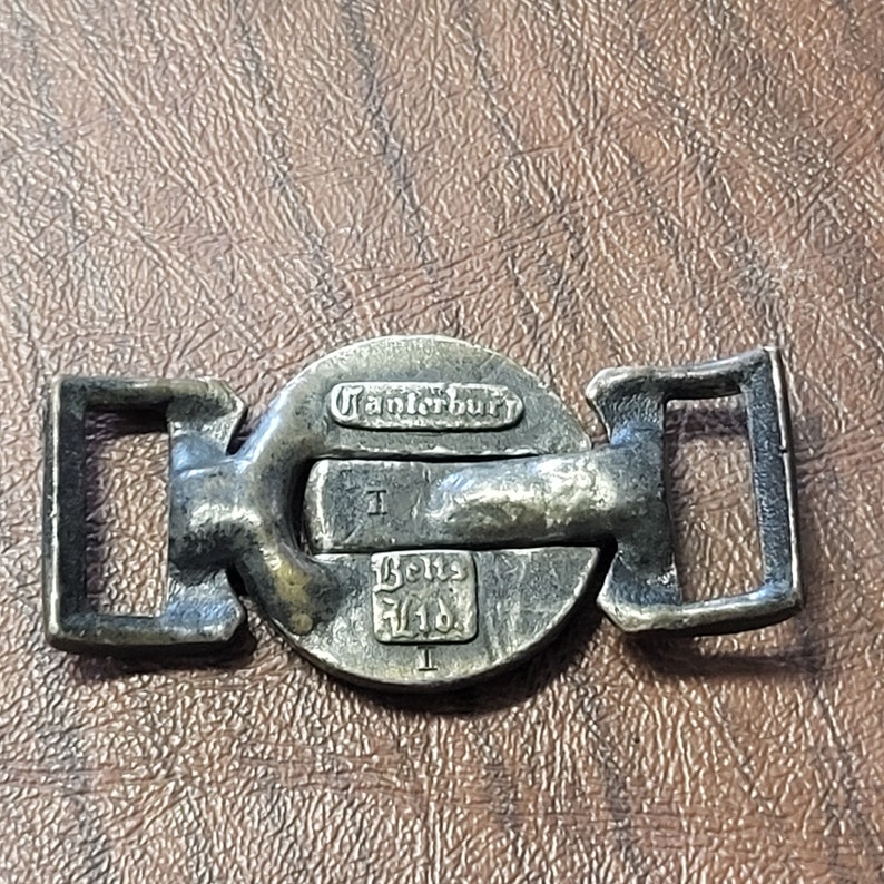 Vintage World War II Era British Border Regiment Belt Buckle ...