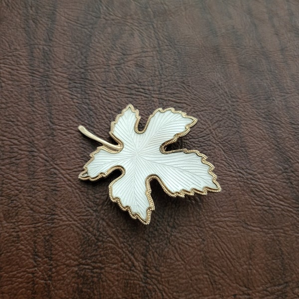 Autumn Leaf Brooch - Etsy