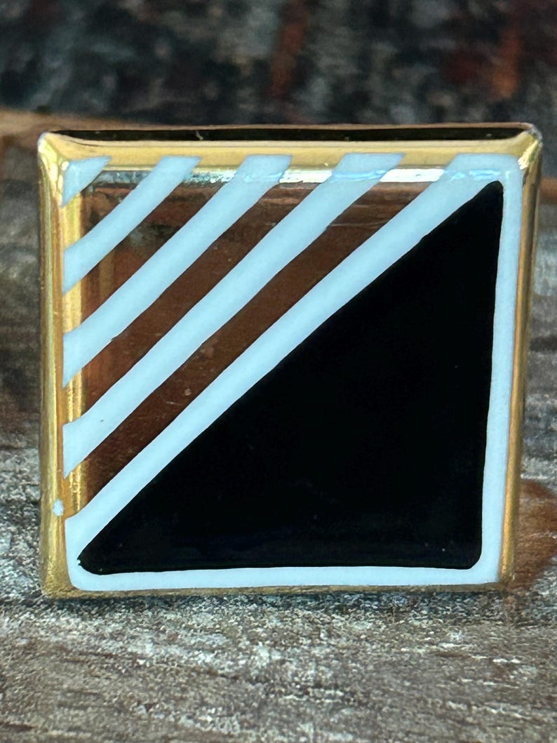Victoria Flemming NY Mid Century Modernist Hand Painted Porcelain ...
