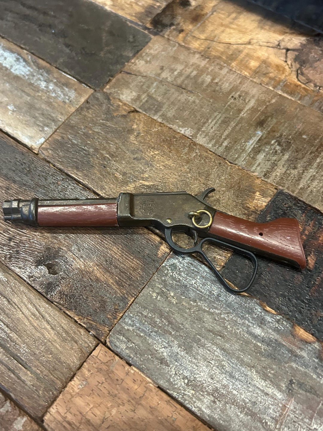 Vintage Official Wanted Dead or Alive Mare’s Laig Toy Long Gun Replica ...