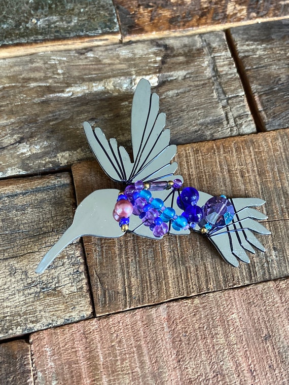 Retired Collectible Liztech Hummingbird Signed and Dated | Etsy