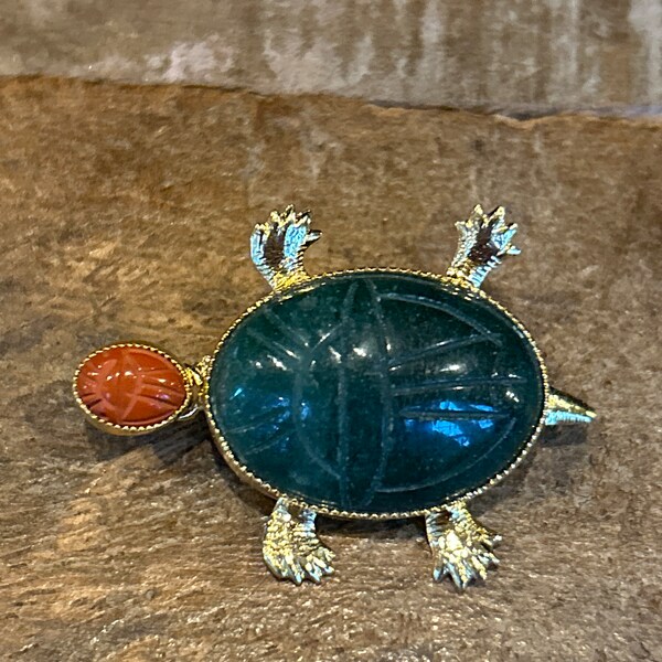 Scarab Pin - Etsy