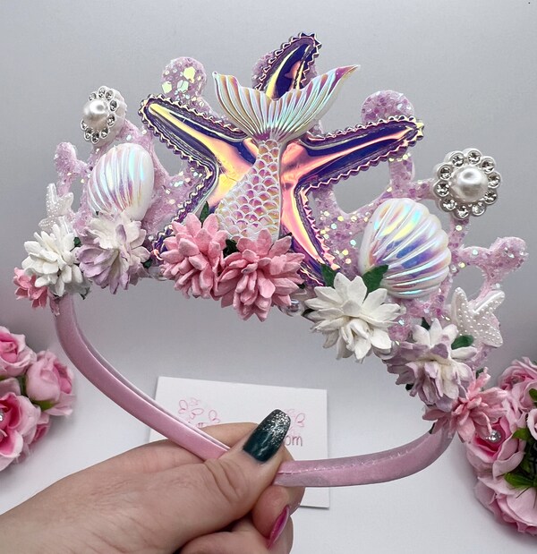 Starfish Hair Clip for Mermaid Costume Mermaid Accessories - Etsy