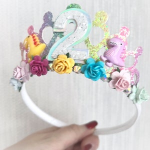 Dinosaur Birthday Crown Tiara, Dinosaur Tiara Alice Band Headband ...