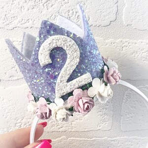 Crown on Alice Band, Birthday Crown, Party Hat, 1st Birthday Gift Ideas ...
