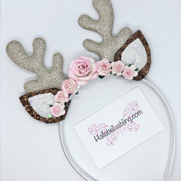 Christmas Reindeer Ears - Etsy