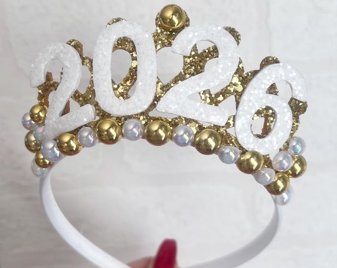 HAPPY NEW YEAR Crown, Customize It, Fits Adult or Child - Etsy