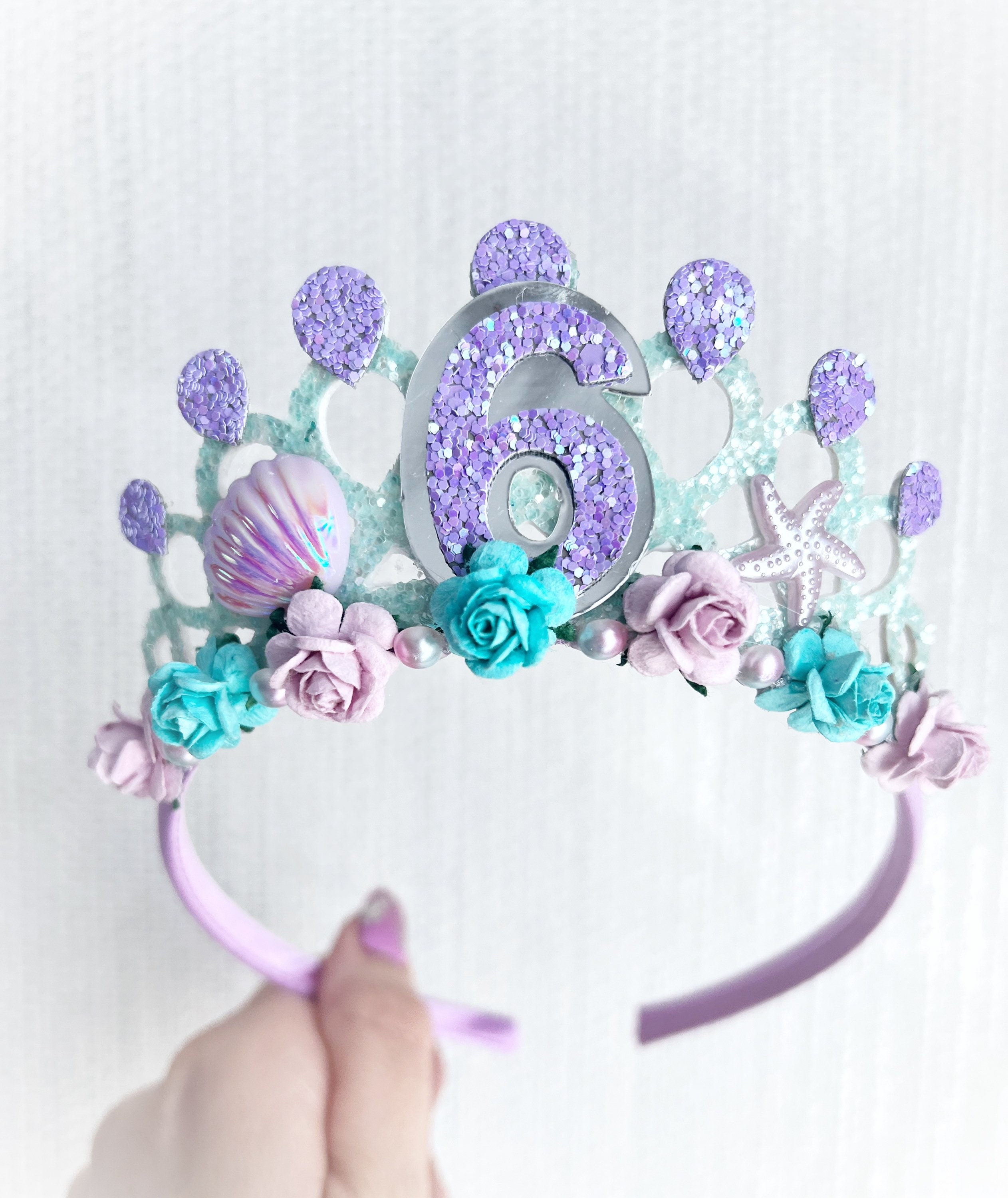 Mermaid Tiara Birthday Tiara Childs Birthday Tiara Mermaid - Etsy