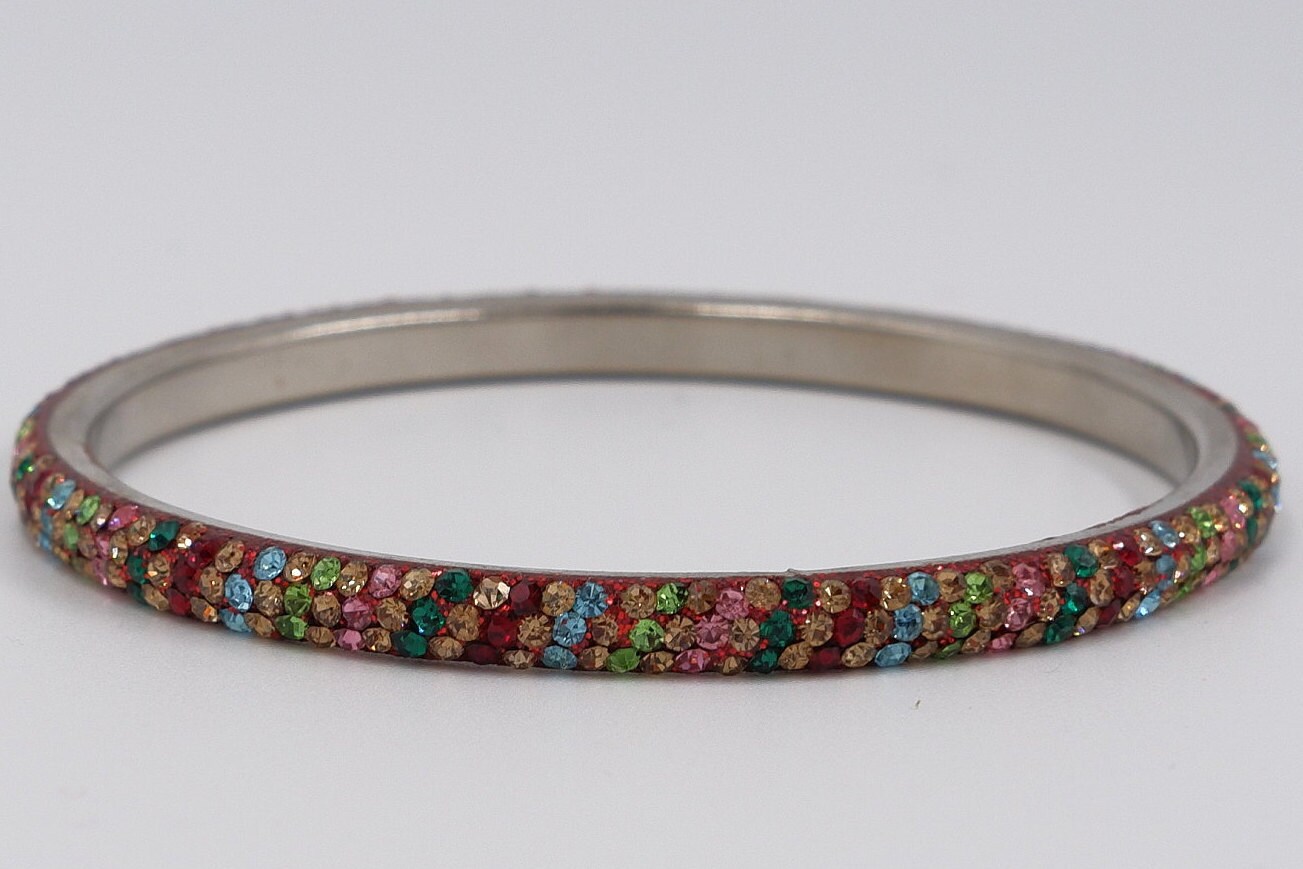 Multicolored Bangles - Etsy