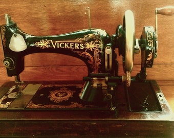 Hand Crank Sewing Machine - Etsy