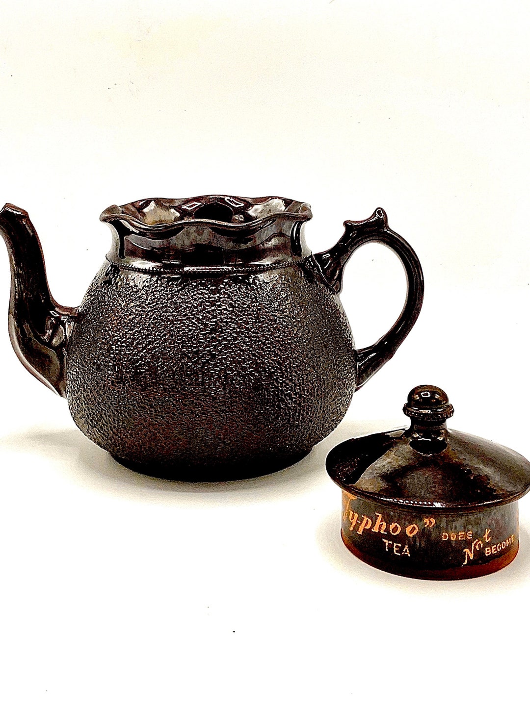 Rare Early 1900’s PROMOTIONAL TYPHOO TEAPOT by Arthur Wood & Co ...