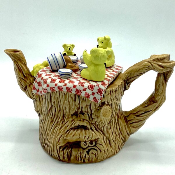 Teddy Bear Teapot - Etsy