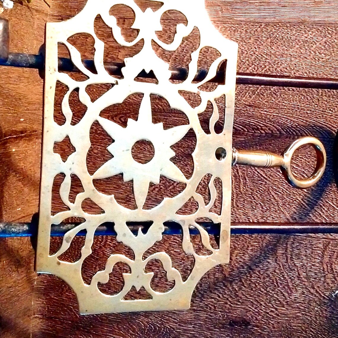 Antique 19th Century ADJUSTABLE VICTORIAN TRIVET, Original English ...