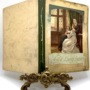 Very Rare “AULD LANG SYNE” Published (circa 1890 ~ 1910) by E. Nister ...