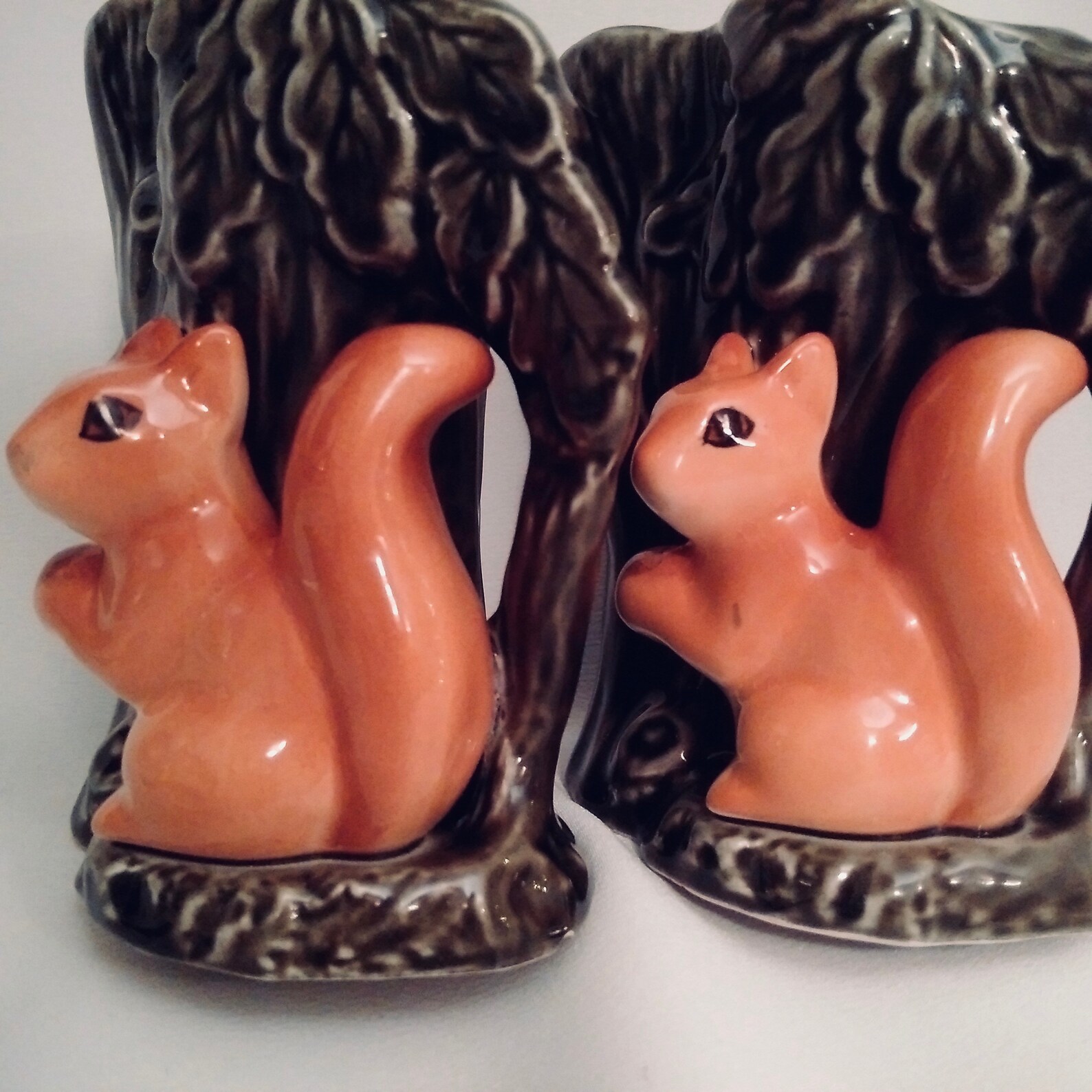 2 Fine ENGLISH SYLVAC SQUIRREL Spill Vases With Original | Etsy