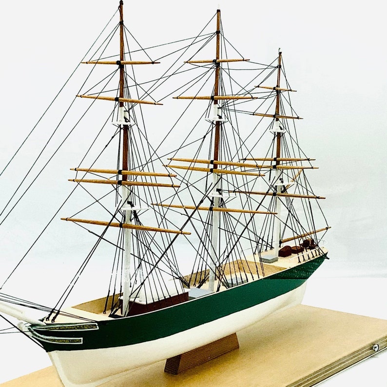 Impressive CALIPH TEA CLIPPER 1:240 Scale Model Custom Made | Etsy