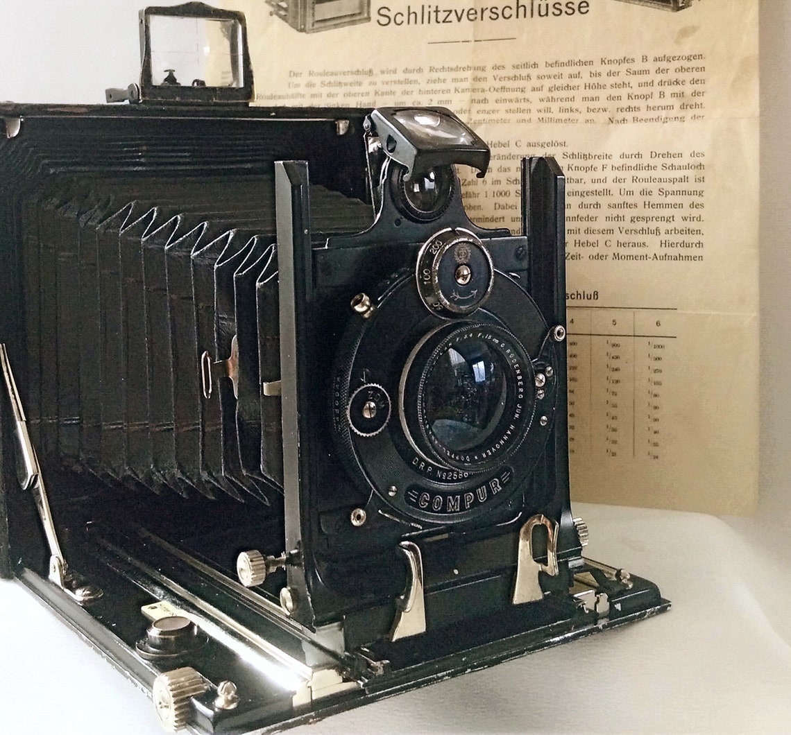 Magnificent D.R.G.M GERMAN FOLDING PLATE Camera Model No. - Etsy