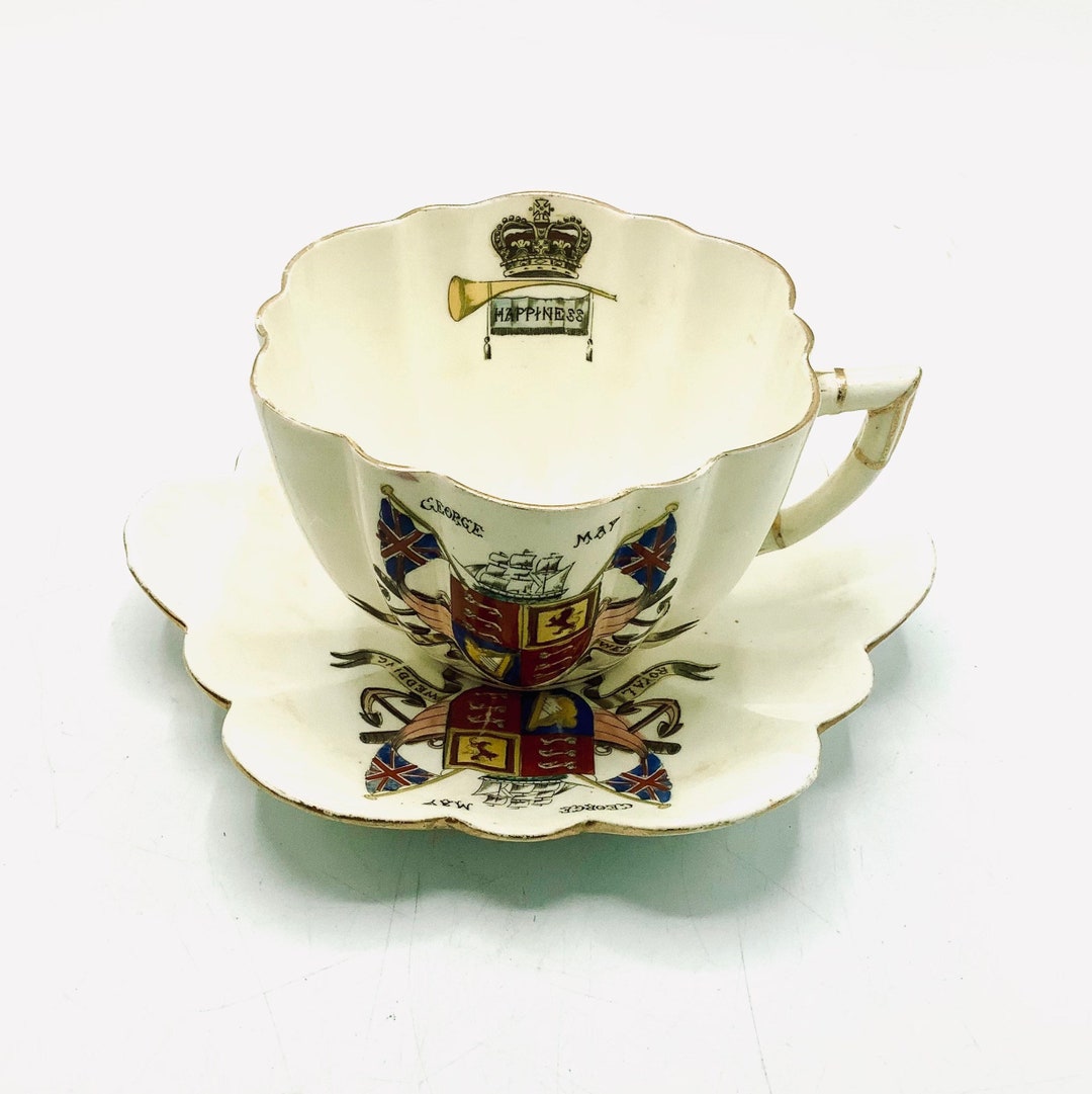 Rare Wileman Foley (pre-shelley) King George & Mary 1983 Royal Wedding ...