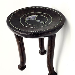 Vintage African Hand-beaded Stool / Tribal Interior Design Accessory ...