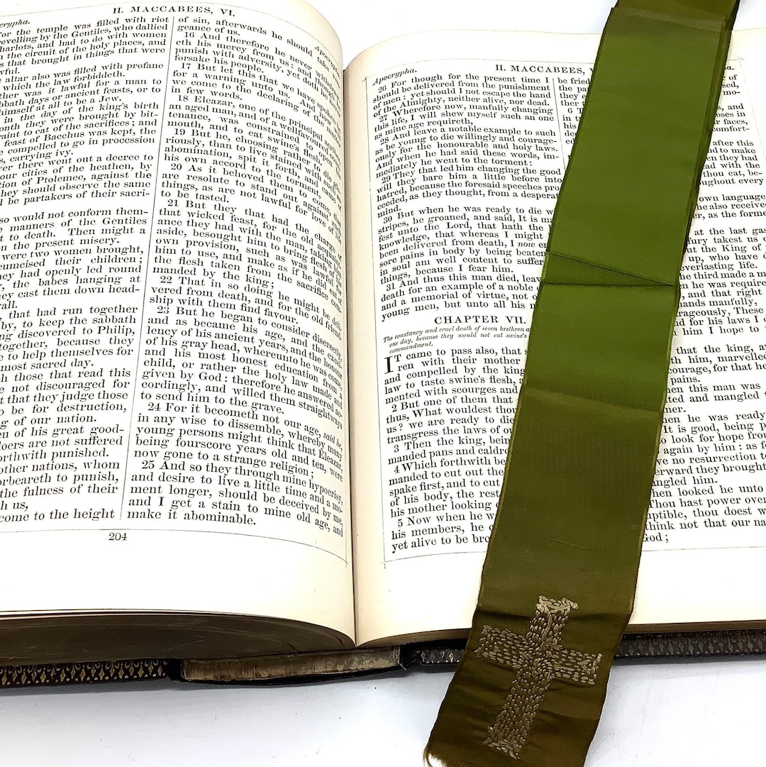 IMPRESSIVE “pulpit Size” 19th Century HOLY BIBLE With Noble Provenance ...