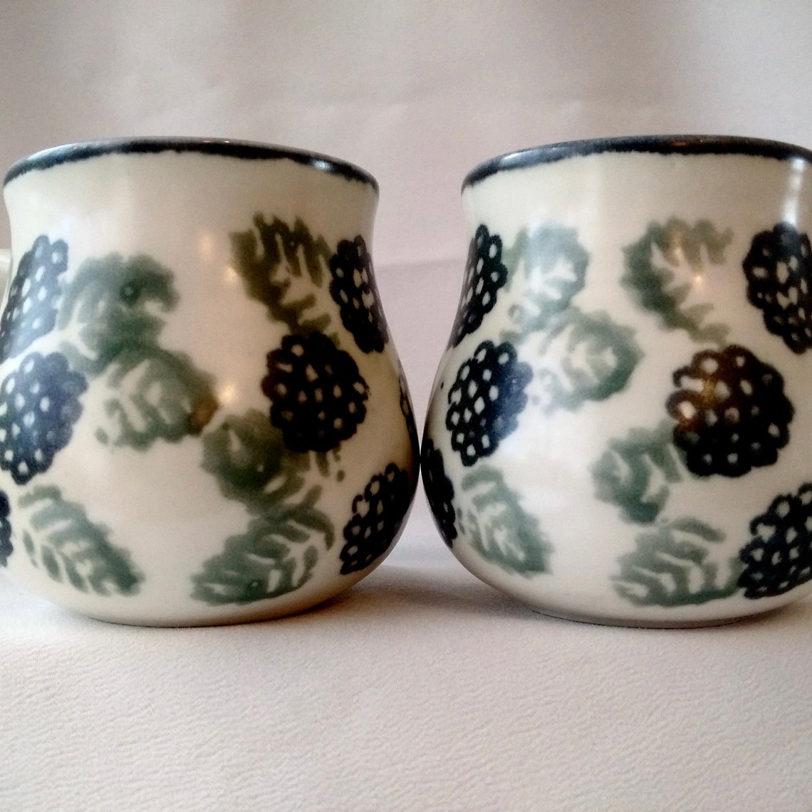PERFECT! English Hand-made 5 Piece Bramble Berry Tea Set by Ben Thomas ...