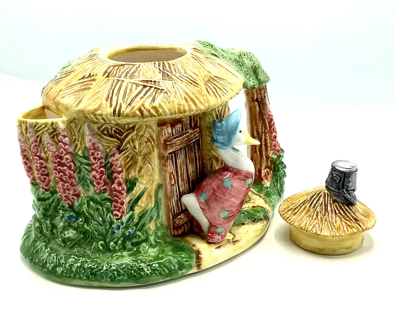 Large JEMIMA PUDDLE-DUCK Teapot From the Tales of Beatrix - Etsy