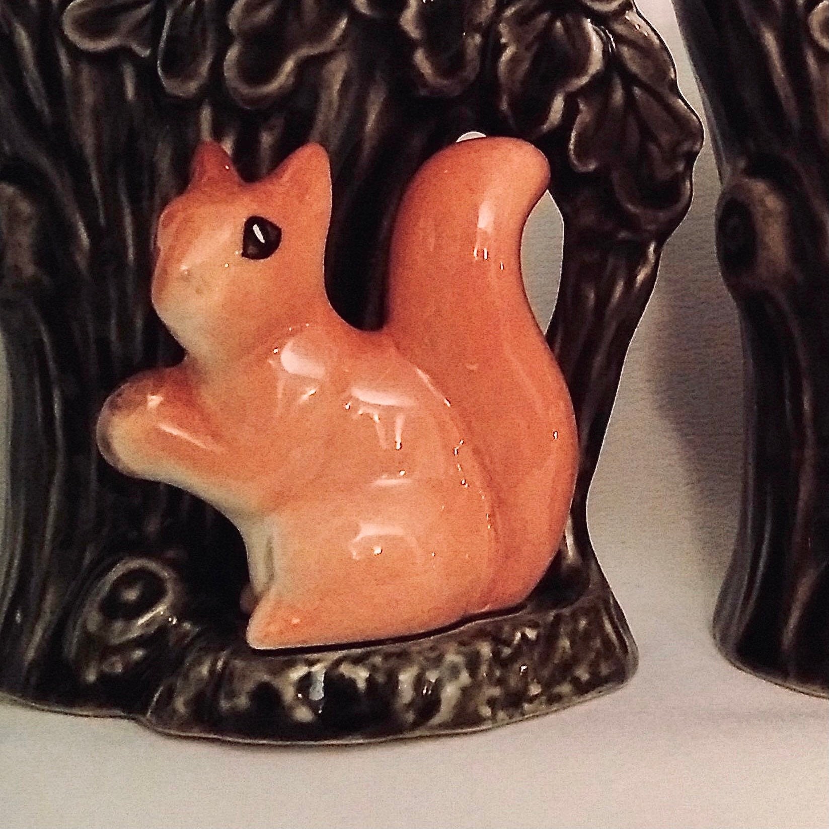 2 Fine ENGLISH SYLVAC SQUIRREL Spill Vases With Original | Etsy