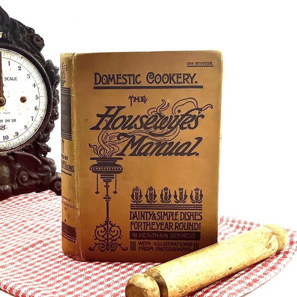 Antique Cookbooks - Etsy