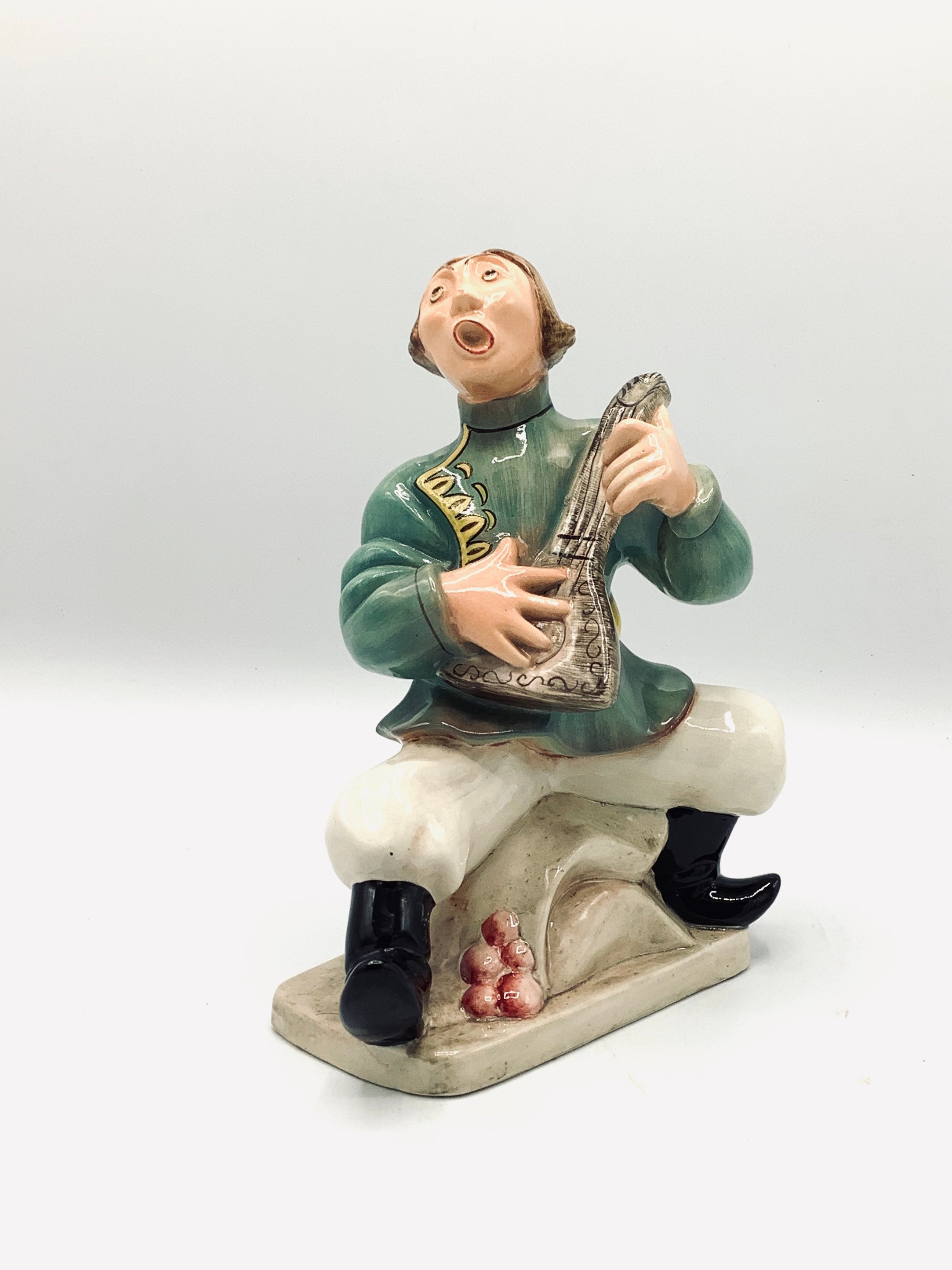 Superb GOLDSCHEIDER MYOTT STAFFORDSHIRE Comical Figurine / Rare 1938 ...
