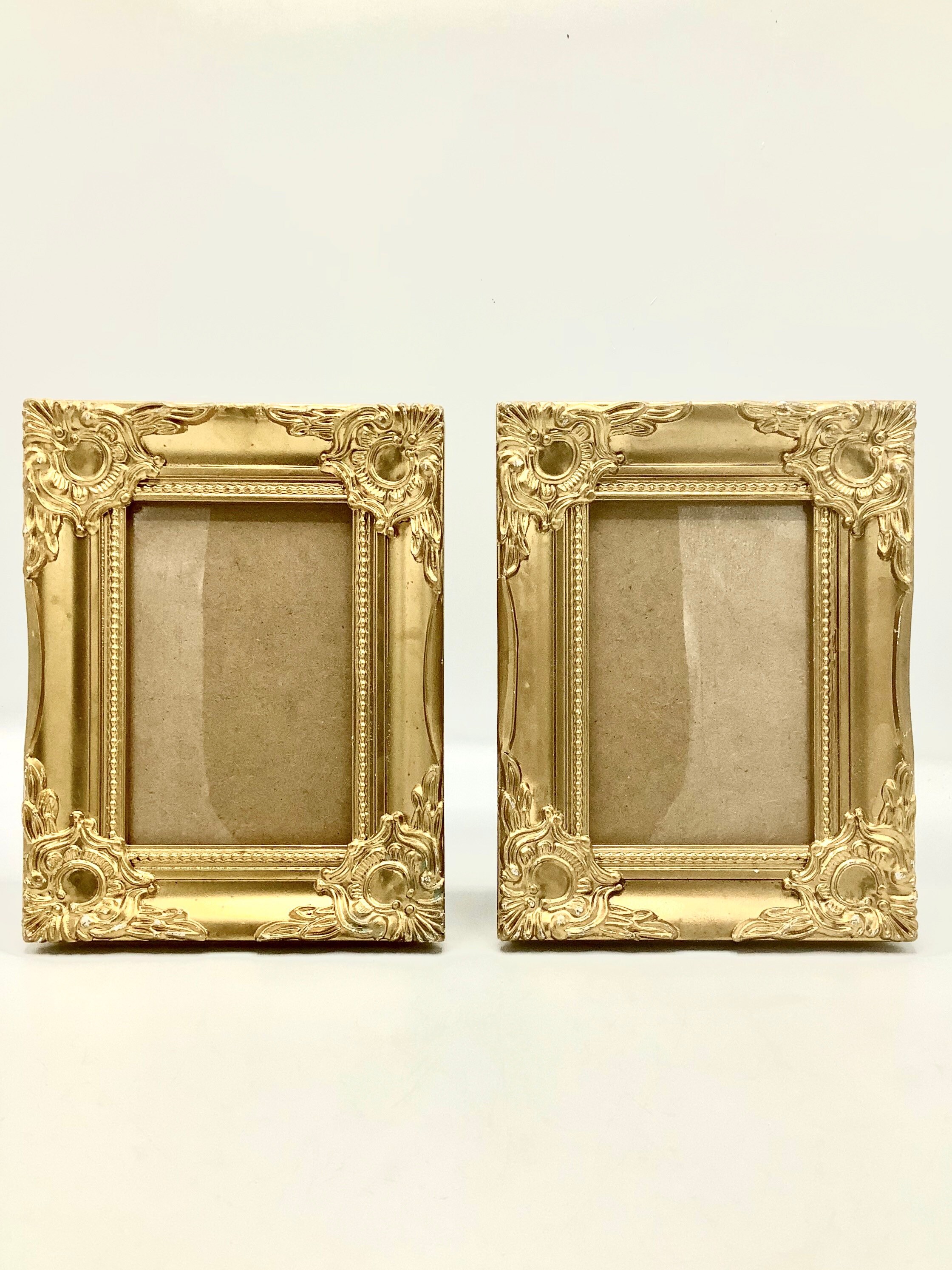 Vintage Pair of FRENCH GESSO WOODEN Frames / Ornate Chateau | Etsy