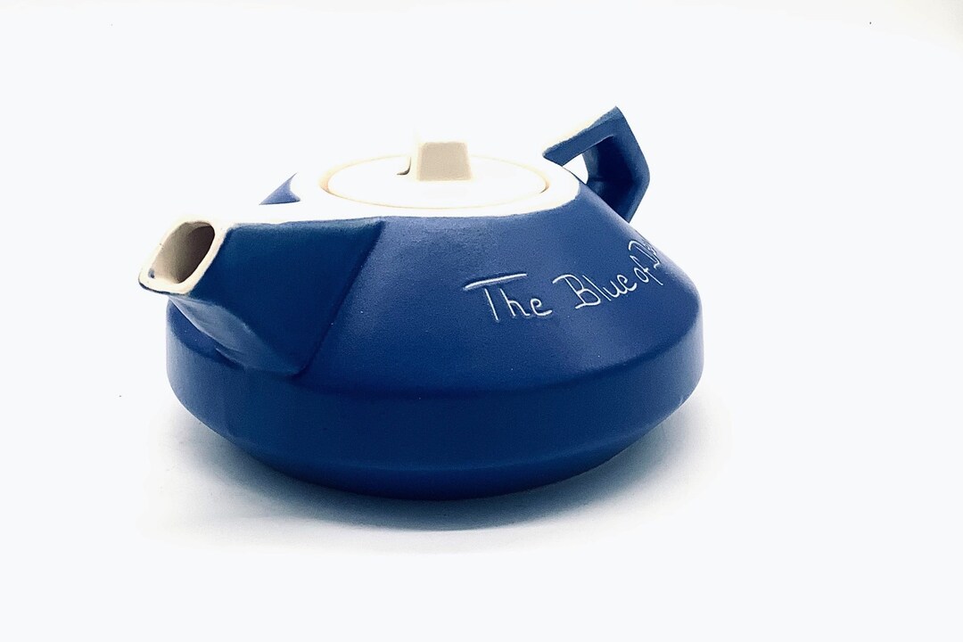 The “blue of Devon” Teapot Made in England / Mid-century Tableware ...