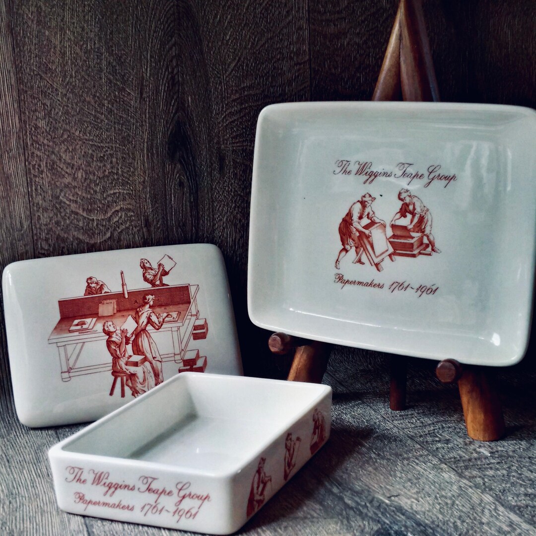 Free Shipping! PERFECT! Rare Vintage Wedgwood WIGGINS TEAPE ...