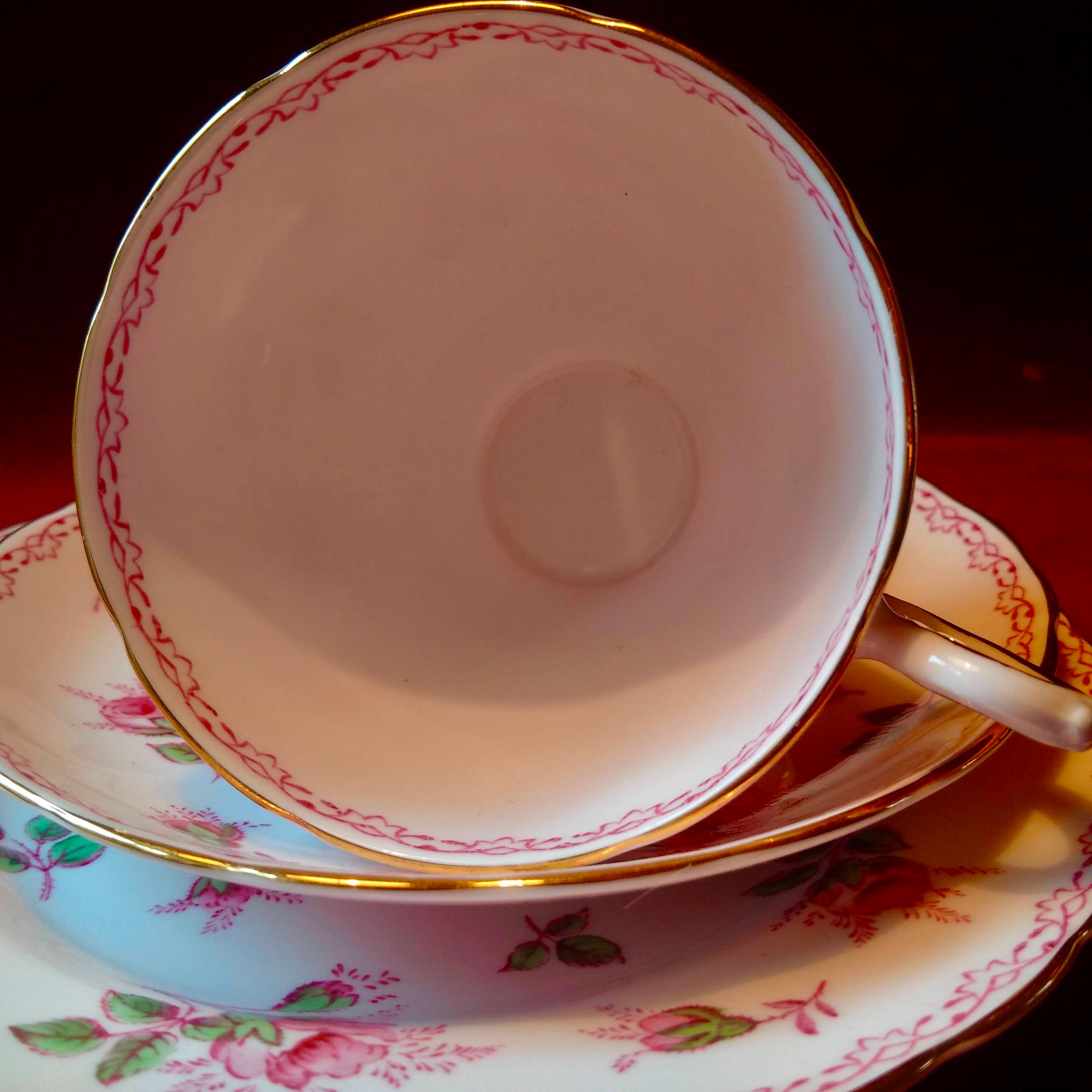 PERFECT Fine Bone China 'tuscan 497H' Rose Pink and - Etsy UK