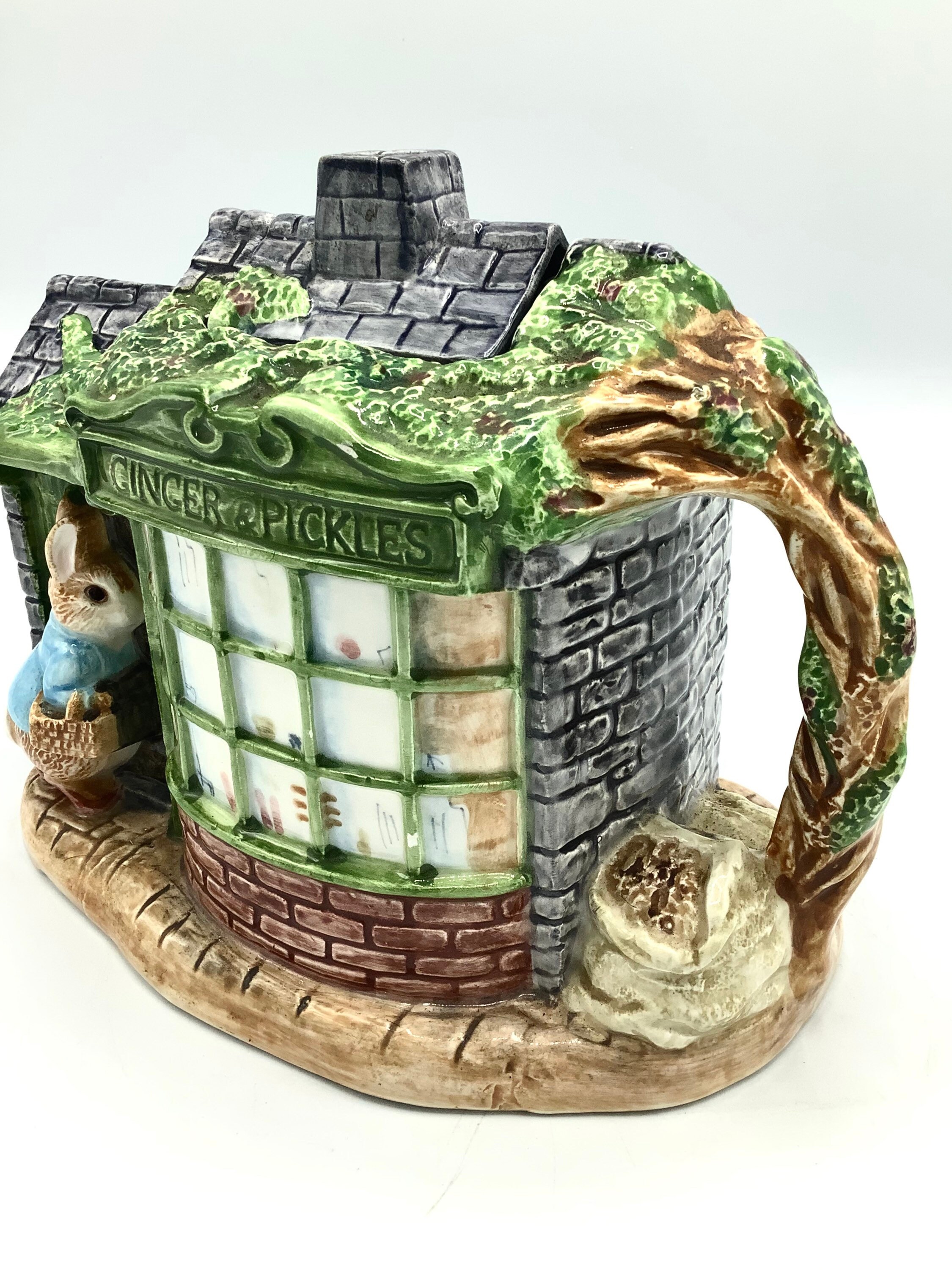 Perfect LARGE PETER RABBIT Teapot by Border Fine Arts & - Etsy