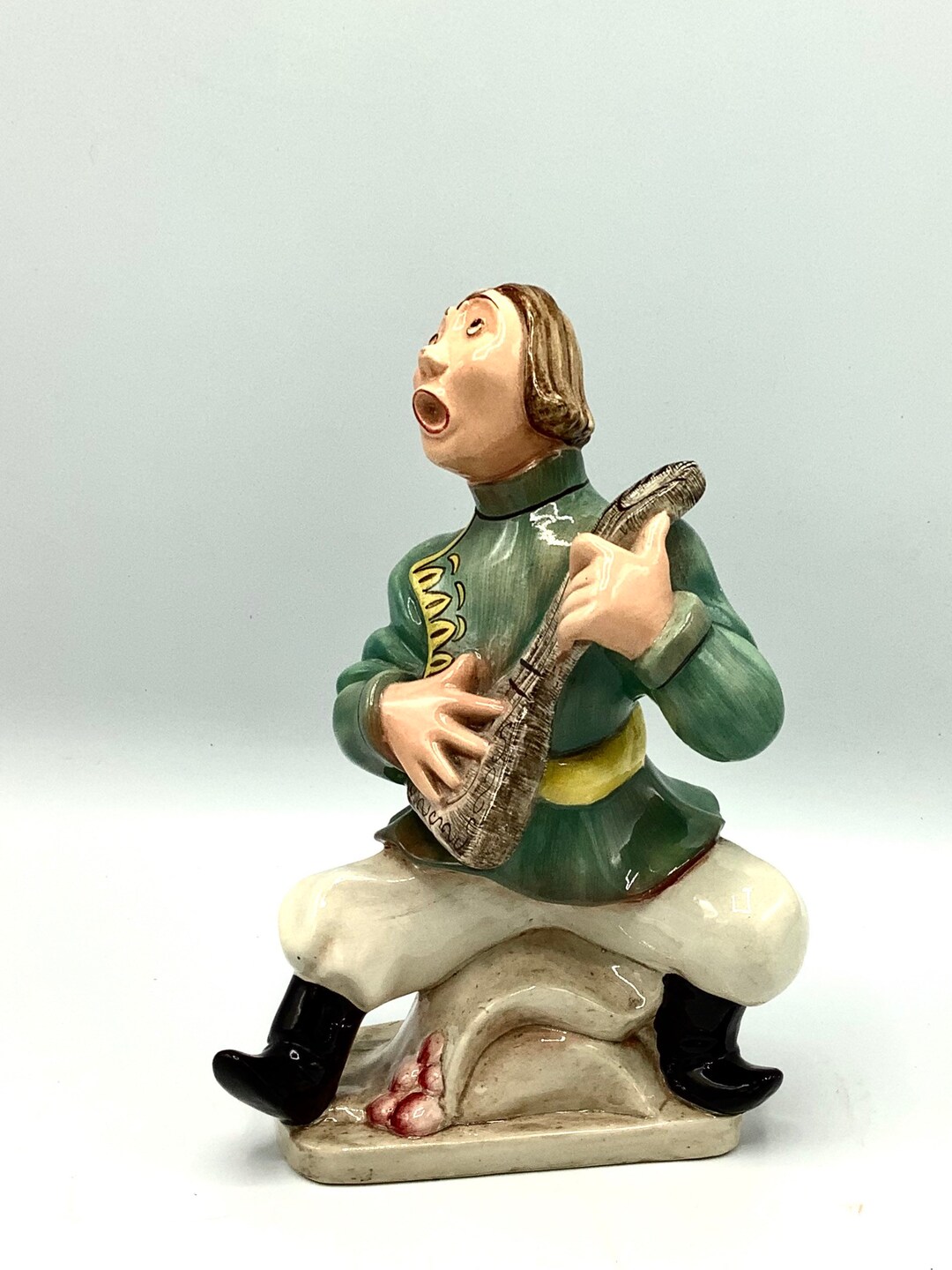 Superb GOLDSCHEIDER MYOTT STAFFORDSHIRE Comical Figurine / Rare 1938 ...