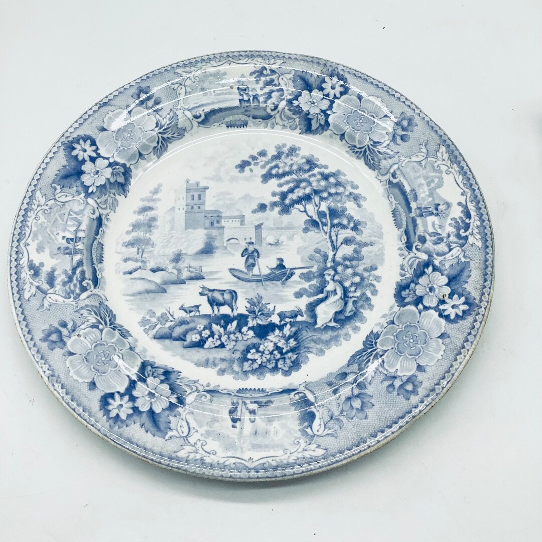 Antique Regency Plate (1820) Made by Meir & Co., Staffordshire England ...
