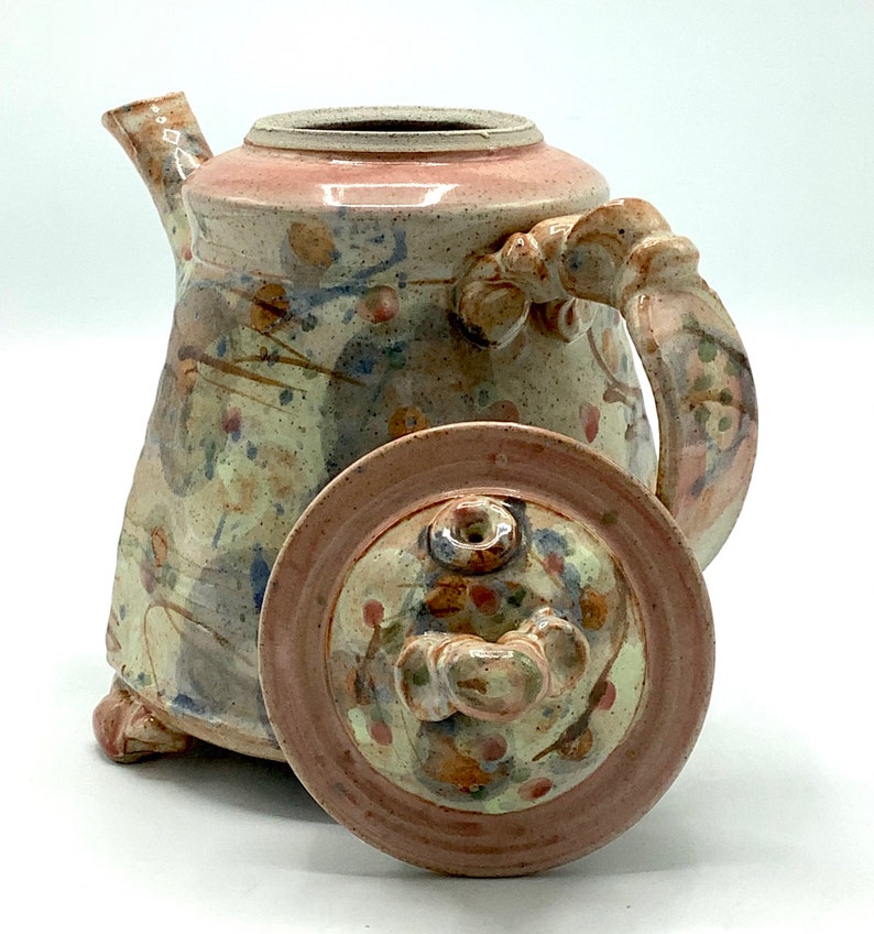 Original Hand-made Teapot Created by Willie Carter of Top Farm Pottery ...