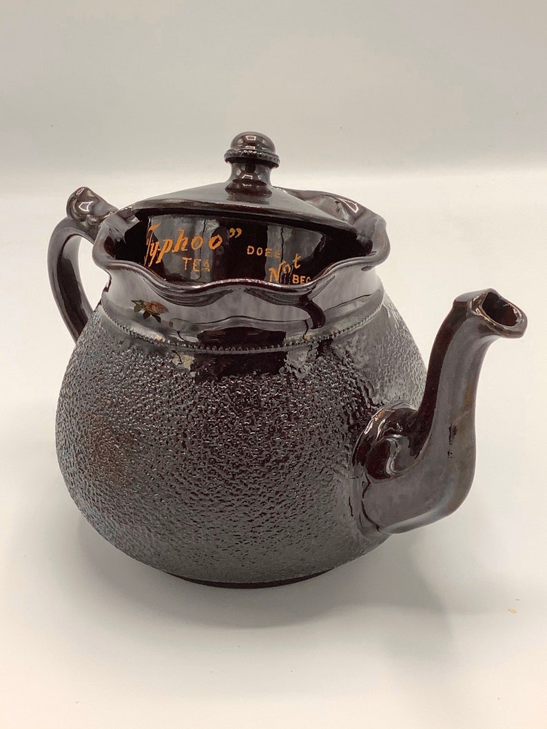 Rare Early 1900s PROMOTIONAL TYPHOO TEAPOT by Arthur Wood & - Etsy