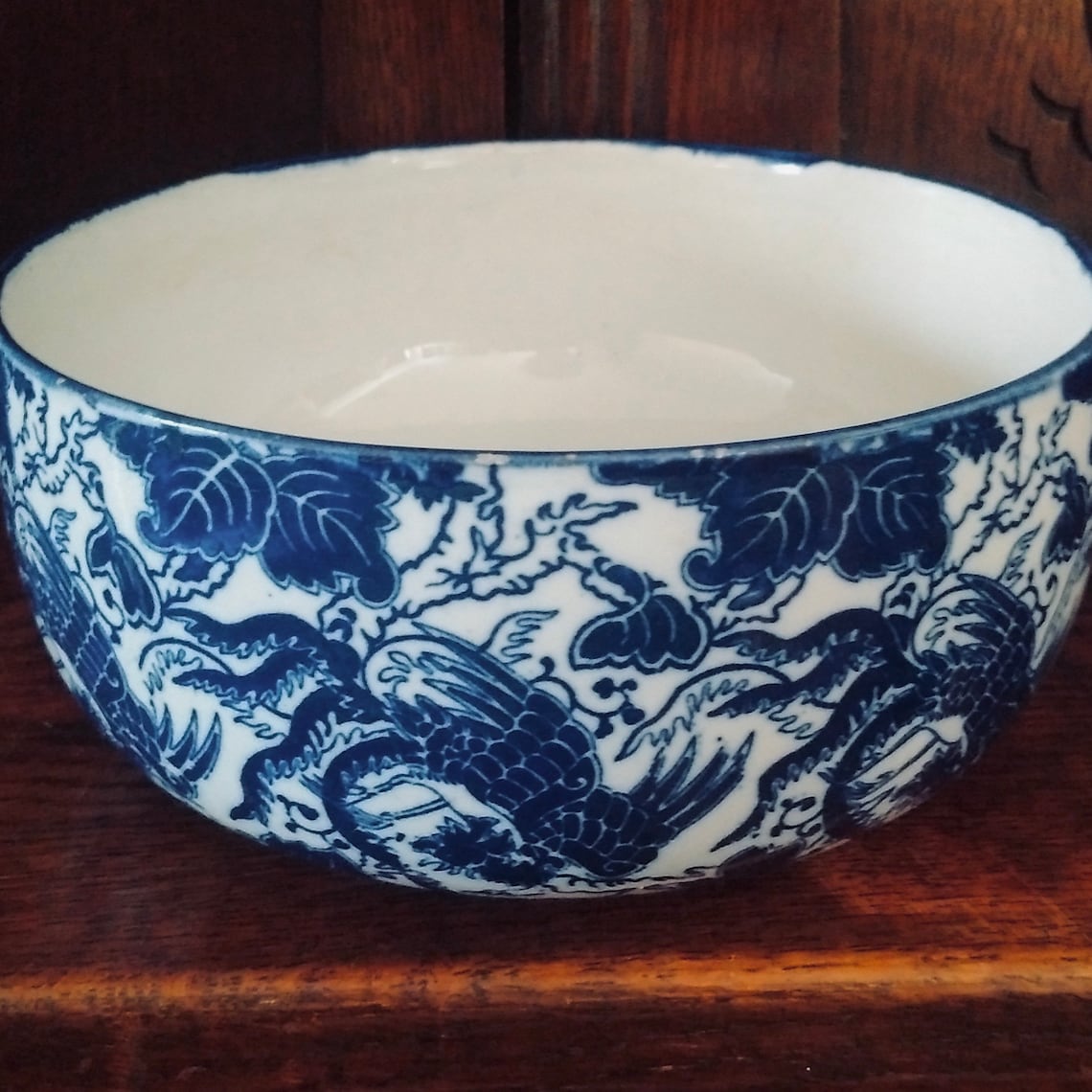 Rare Flow Blue Royal DOULTON mythical Birds | Etsy