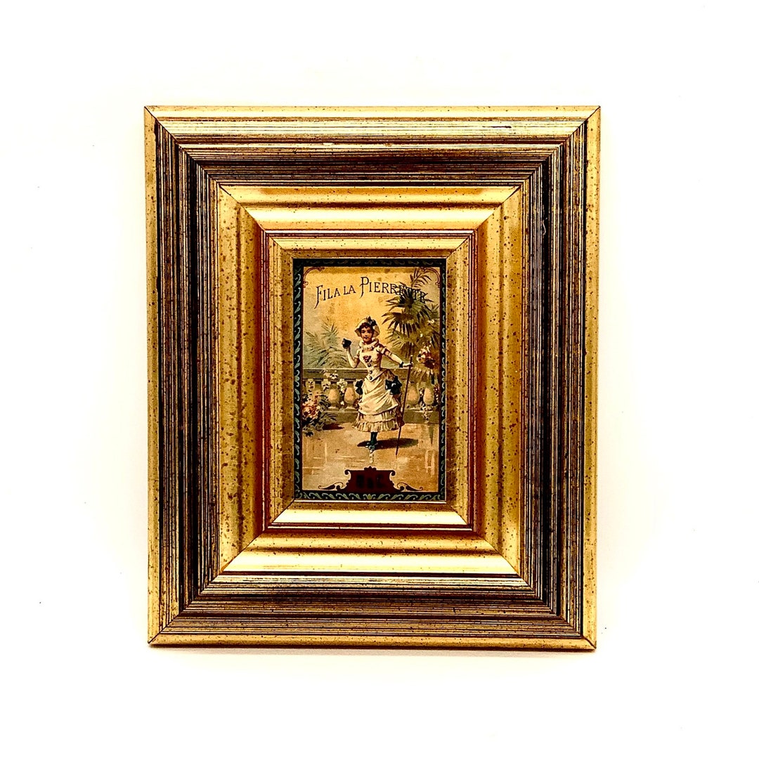 FILA LA PIERRETTE French Art Deco Couture Fashion Print 1800’s ...