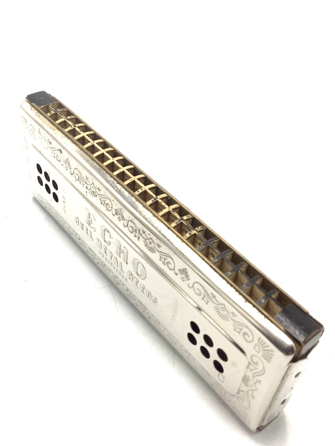 Vintage HÖHNER the Echo Harp Bell Metal Reeds Harmony With - Etsy