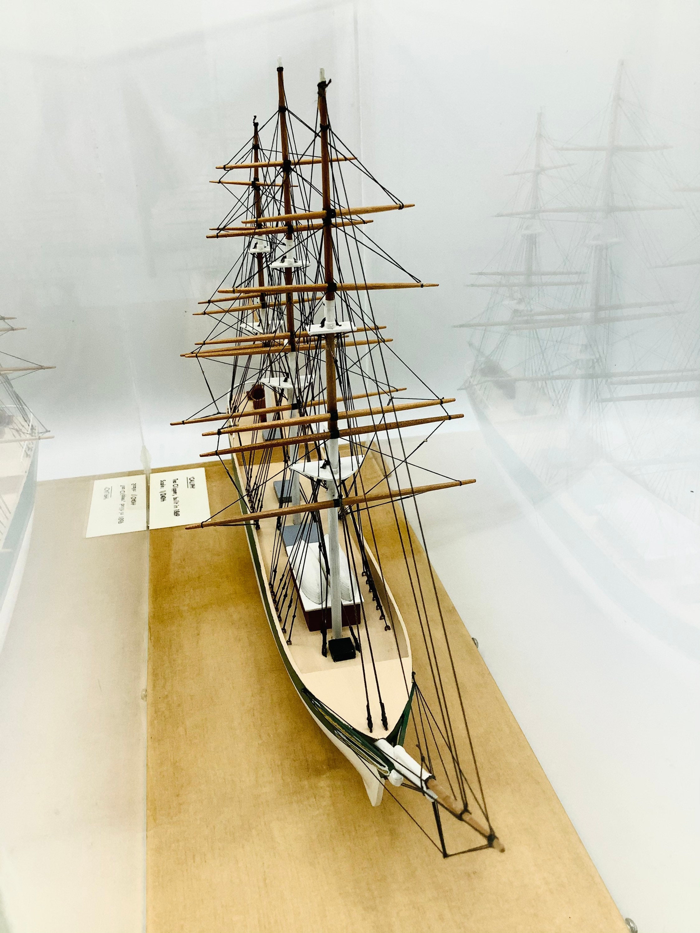 Impressive CALIPH TEA CLIPPER 1:240 Scale Model Custom Made | Etsy