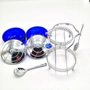 As New! With Tags! Mid-century Mayell England Preserves Set With Stand ...