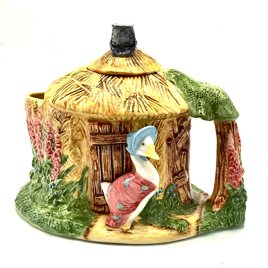 Large JEMIMA PUDDLE-DUCK Teapot From the Tales of Beatrix - Etsy